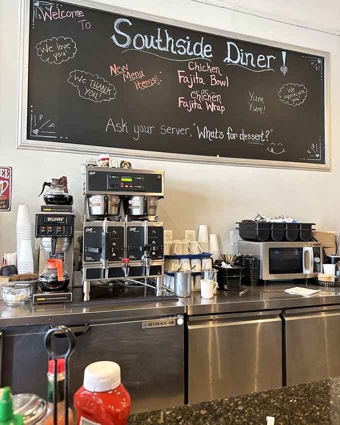 Fresh coffee brewing all day long because some heroes don't wear capes, they wear aprons instead.