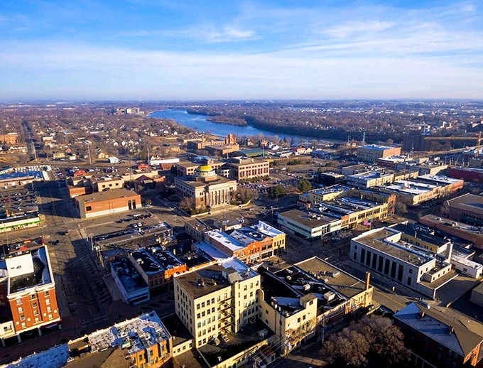 This aerial view proves St. Cloud isn't just affordable, it's also genuinely beautiful from every angle.