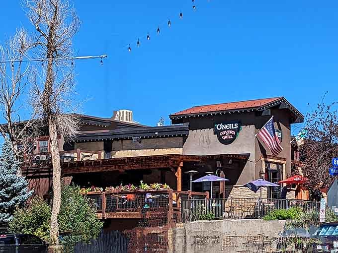 O'Neil's sits ready to fuel your adventures with the kind of atmosphere that makes strangers into friends.