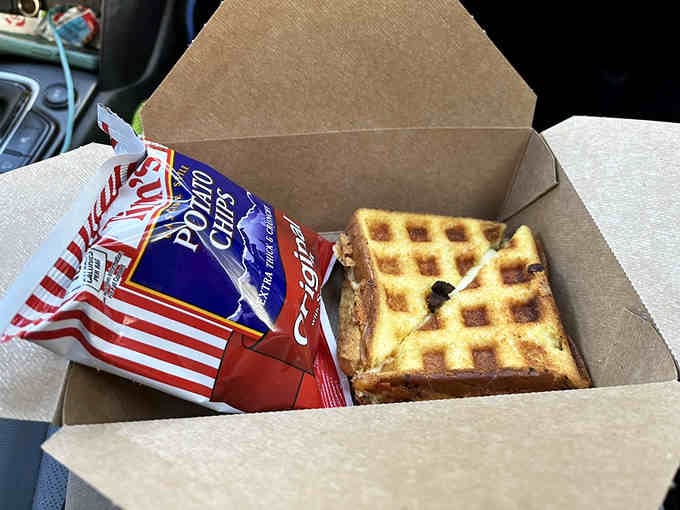 That gorgeous grid pattern isn't just for show; it's engineering genius that maximizes crunch in every single bite.