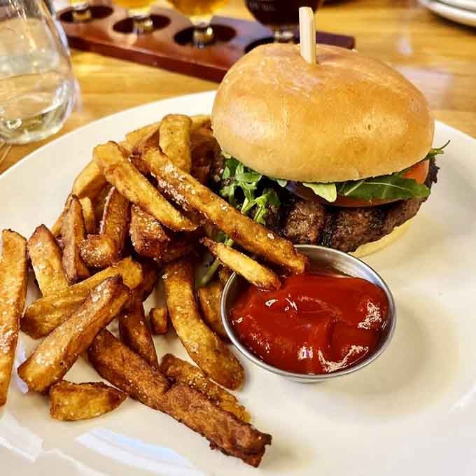 This burger proves that farm-to-table doesn't mean sacrificing the comfort food you crave on a regular basis.