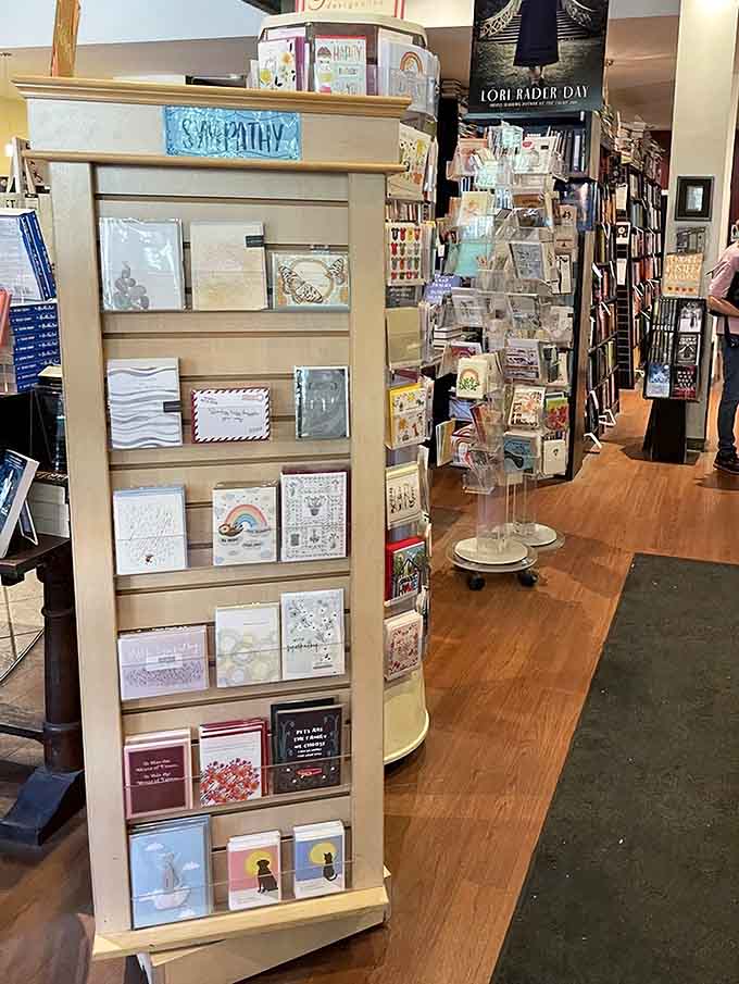 The greeting card selection alone could keep you entertained longer than most streaming services manage these days.