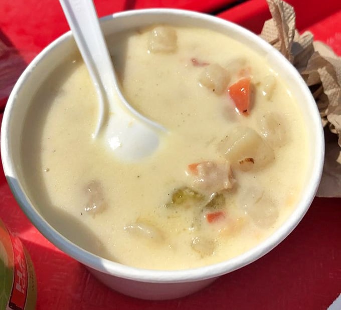This isn't your average chowder, it's a creamy, clam-packed hug in a bowl that'll make you forget winter exists.
