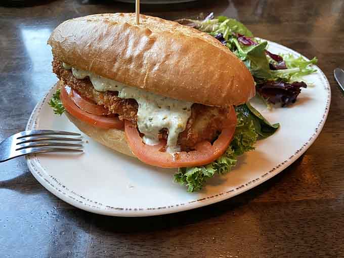 The Walleye sandwich proves Minnesota knows how to treat its state fish with the respect it truly deserves.