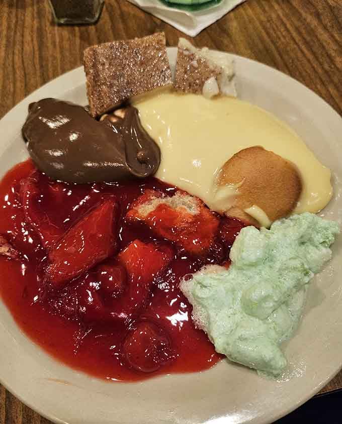 When your dessert plate needs its own zip code, you know you're doing something gloriously right with your life.