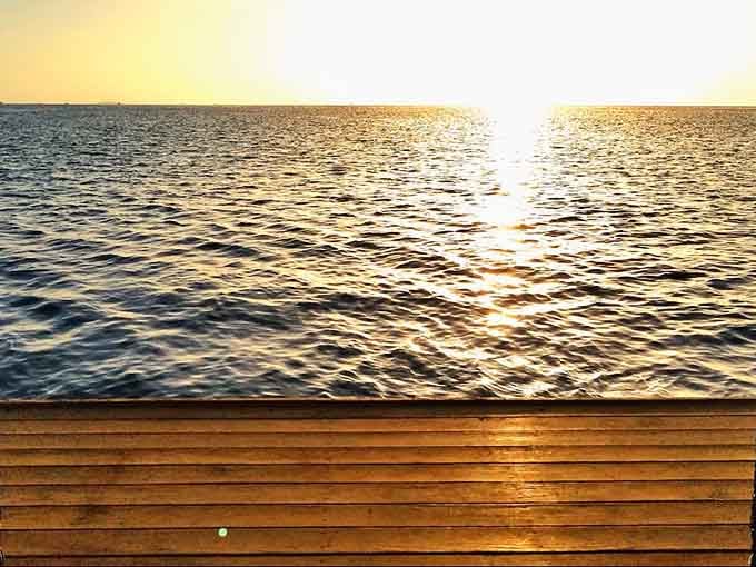 Golden hour from your private deck hits different when you're surrounded by water on all sides.
