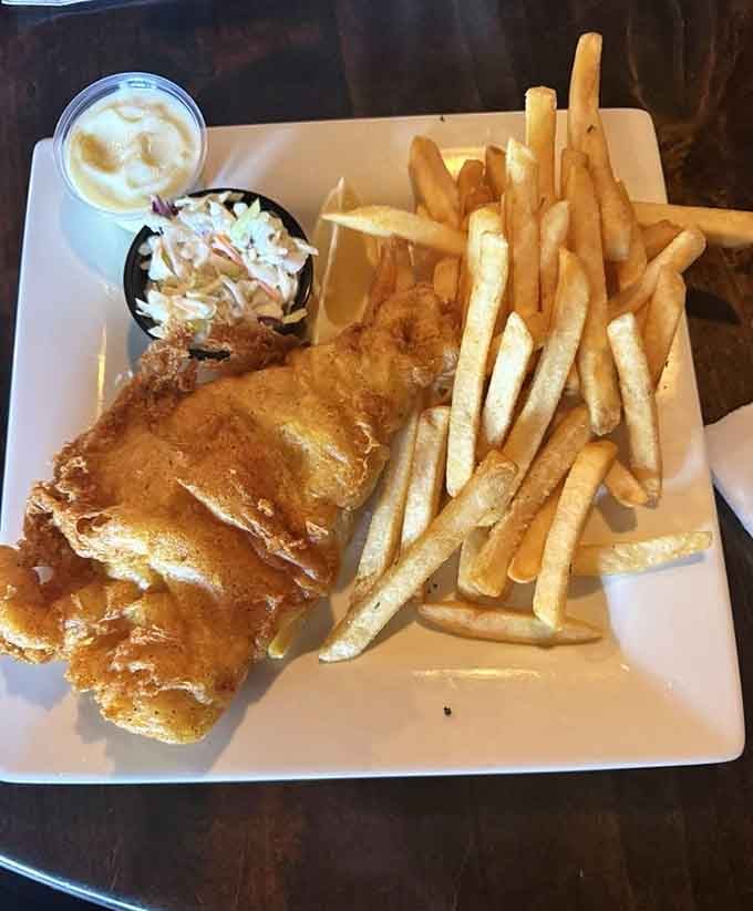 Golden, crispy fish and chips that prove some classics never go out of style for very good reason.