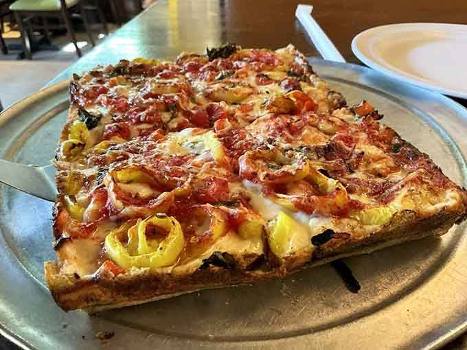 Those pepper rings on the Margarita add a pop of color and flavor that'll wake up your taste buds.