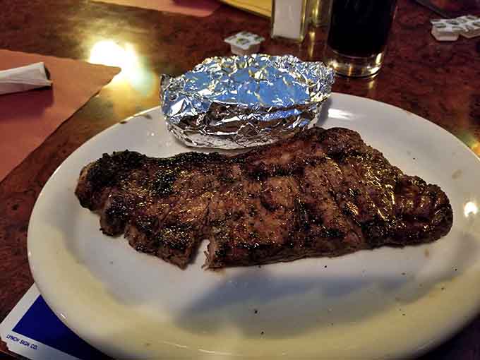 When your ribeye comes out looking this good, you've officially graduated from backyard grilling to steakhouse status.