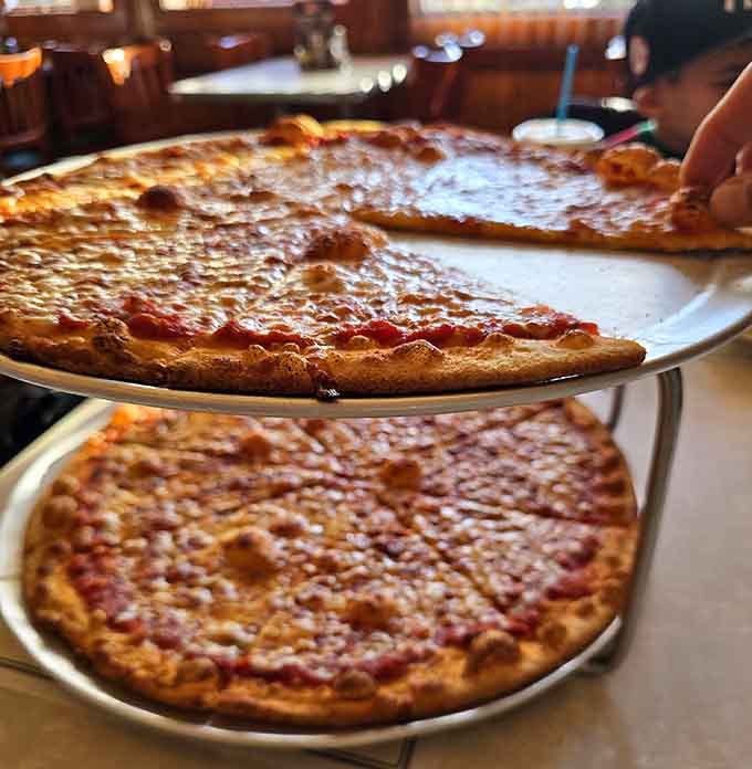 Thin-crust perfection that's crispy enough to hold its shape but tender enough to fold like a pro.