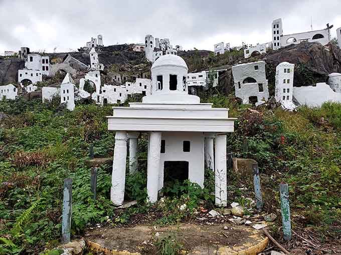 Holy Land USA sits weathered but proud, a wonderfully weird piece of Americana that refuses to be forgotten completely.