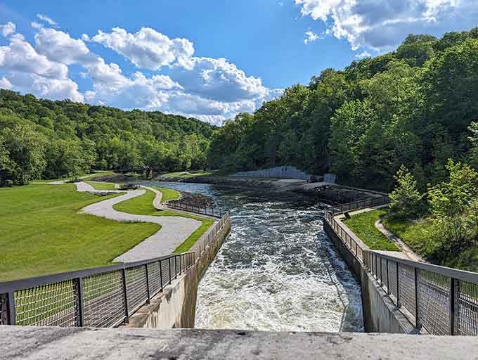 Caesar Creek State Park offers a stunning escape just minutes away when you need a break from shopping.