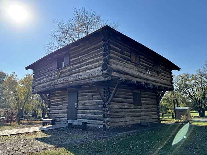 Fort Ouiatenon's weathered logs whisper stories from Indiana's frontier days when life moved considerably slower than today.