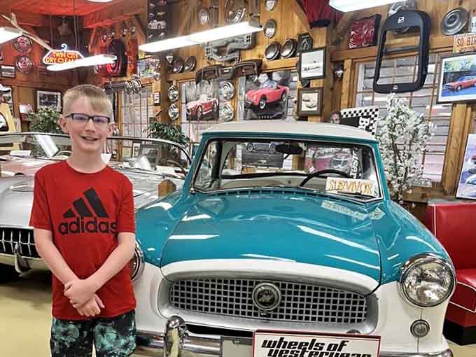 When kids get genuinely excited about cars from before their grandparents were born, you know something magical's happening.