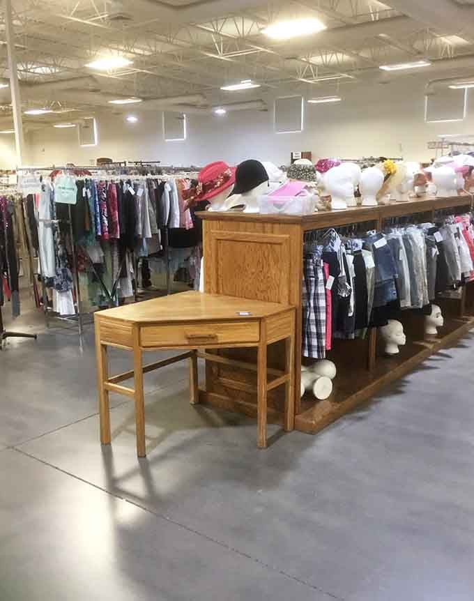 Hats on display remind you that every outfit needs a finishing touch, especially in the Arizona sun.