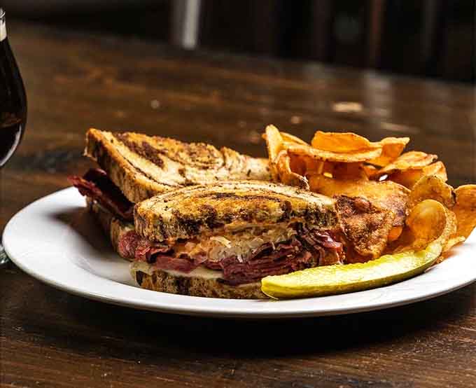 The White Horse Reuben proves that sometimes the best innovations come from respecting classic deli traditions perfectly.