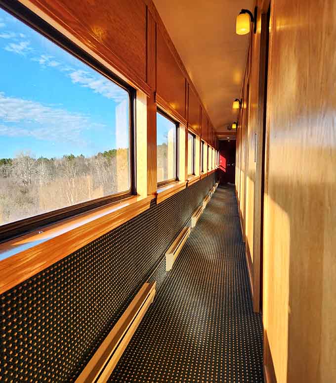 These corridors have seen decades of travelers, each one discovering that the journey beats the destination.