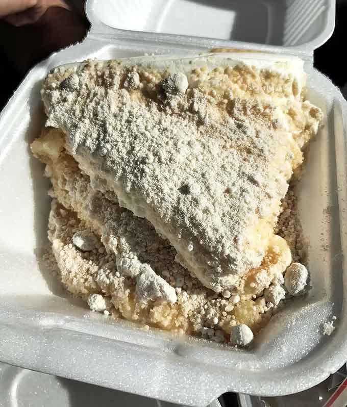 This peanut butter pie doesn't mess around - it's thick, creamy, and completely unapologetic about making your diet plans disappear.