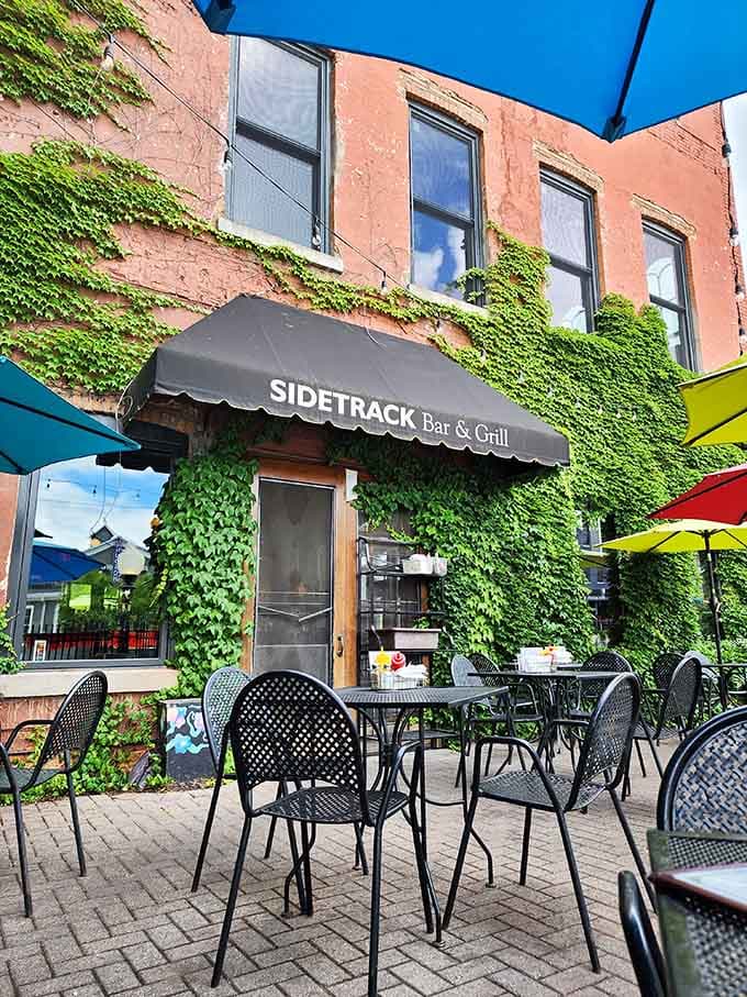 Sidetrack Bar & Grill's ivy-covered walls prove that some restaurants age better than fine wine or cheese.