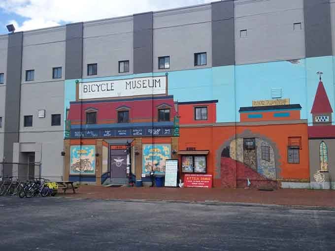 This colorful facade bursts with personality, proving that museums don't have to look stuffy to house incredible collections inside.