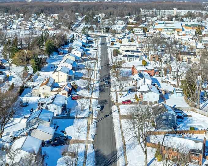 Winter blankets transform ordinary streets into snow globe scenes that make you appreciate four distinct seasons.