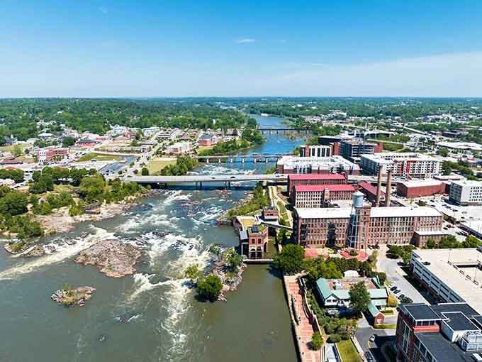 Columbus' whitewater rapids rush through downtown, creating an unexpected urban adventure that rivals any mountain getaway you've experienced.