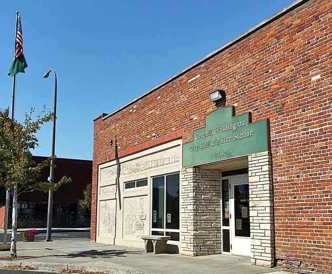 This police station guards like a gentle giant watching over its flock&mdash;quirky and perfectly Pacific Northwest.