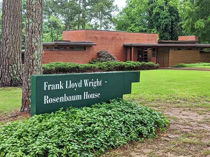 Frank Lloyd Wright's genius shines through this low-slung masterpiece that still looks modern decades after its creation.