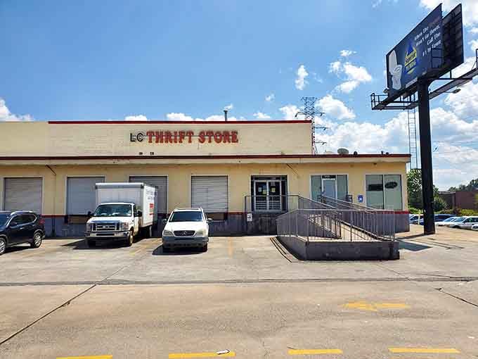 That cheerful yellow storefront welcomes you to a world where everything deserves one more chance to shine.