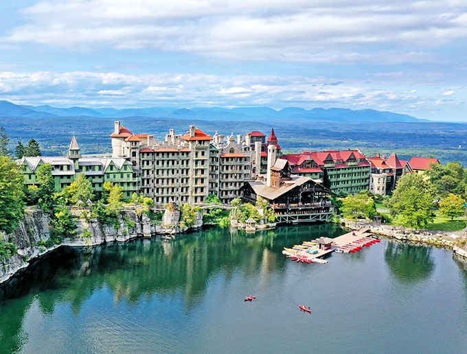 This Victorian mountain resort has been making jaws drop since your grandparents' grandparents were young and spry.