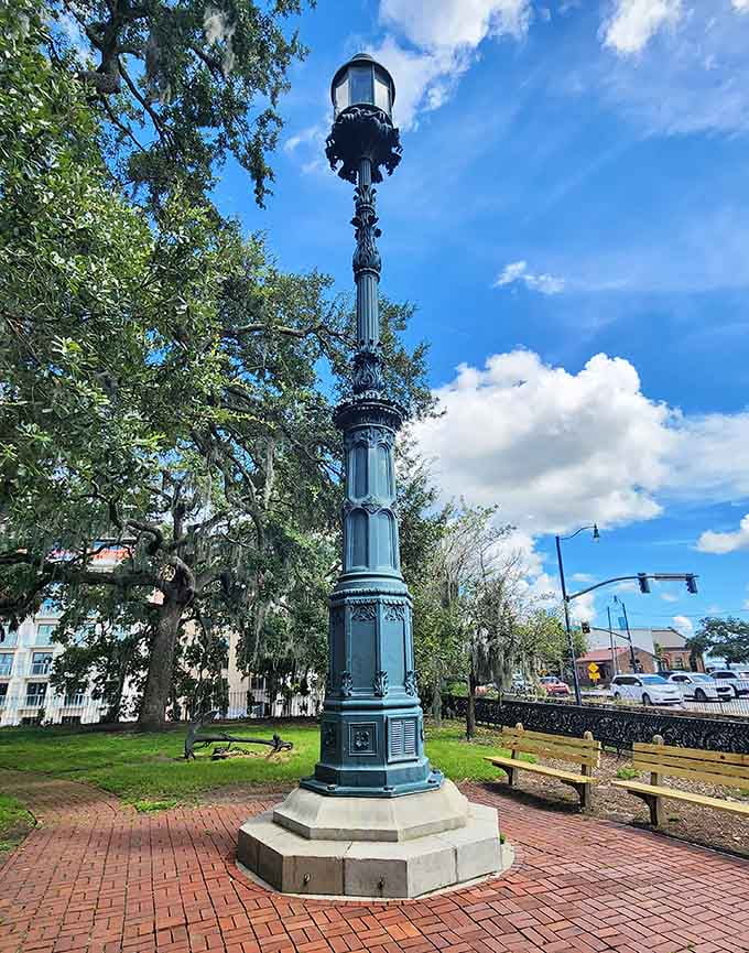 This ornate cast-iron beauty proves that lighthouses don't need height when they've got Victorian-era style and sophistication.