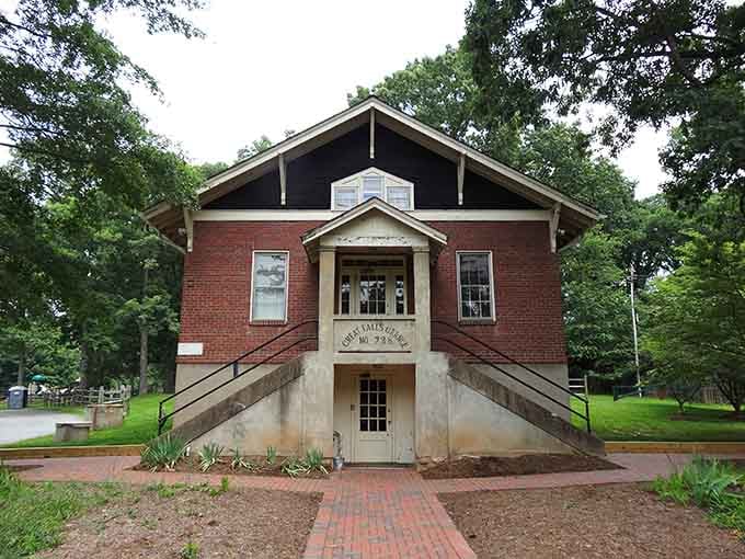 This historic brick building has witnessed more community gatherings than most folks have attended family reunions.