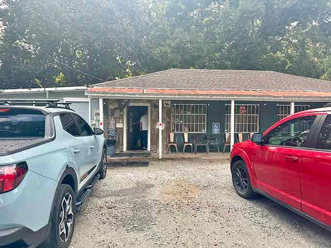 A full parking lot at this unassuming spot tells you everything – locals know where the good beef is.