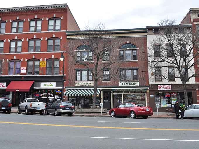 Classic storefronts and local businesses line Middletown's streets, creating a neighborhood feel that's priceless but surprisingly affordable.