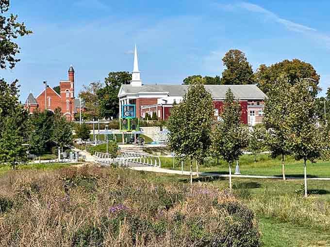 This isn't your grandmother's playground, though she'd probably want to explore these creative spaces with the grandkids too.