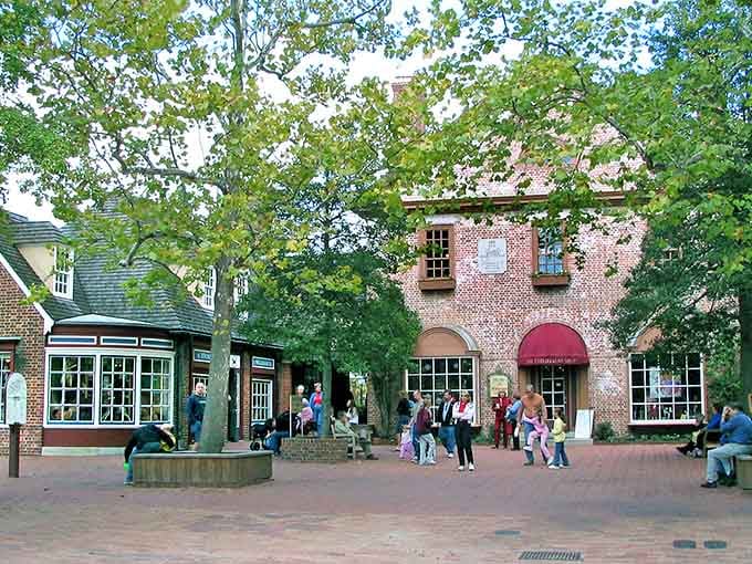 Colonial brick buildings and bustling courtyards show why Williamsburg remains America's favorite living history lesson after all these years.