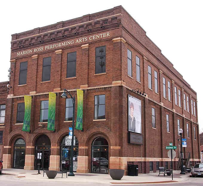 The Marion Ross Performing Arts Center brings world-class performances to a town that values arts and community.