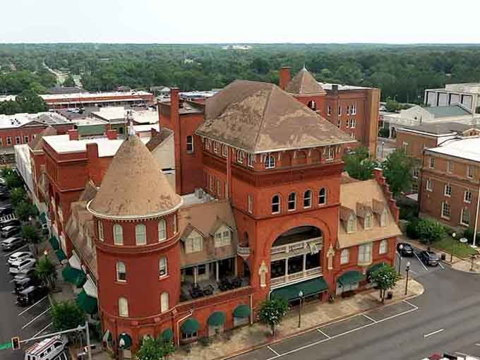 Standing tall above downtown like a Victorian-era exclamation point that can&rsquo;t be missed.