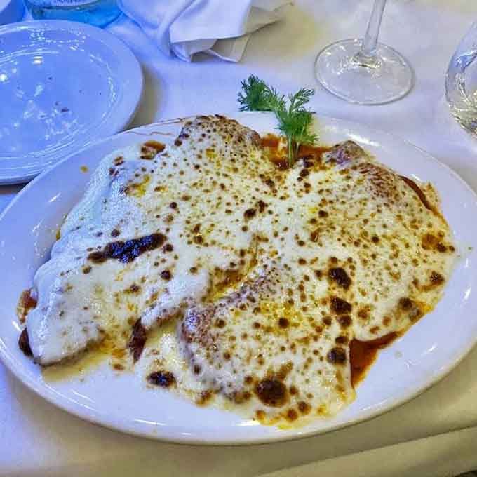 Golden, bubbling, cheese-covered perfection that proves some classics never need updating, just proper execution and love.