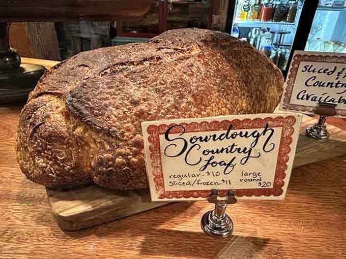 Behold the sourdough country loaf: proof that bread can be both rustic and absolutely magnificent.
