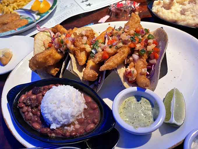 Fish tacos that prove sometimes the best catches don't require a fishing license or early mornings.