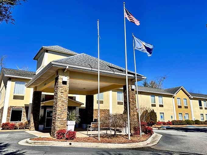 Comfort Inn knows what travelers need: clean rooms, friendly service, and those mountain backdrops that make alarm clocks seem unnecessary.