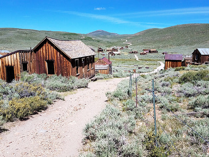 Sagebrush and weathered wood create a landscape so perfectly Western, Hollywood couldn't have designed it better.