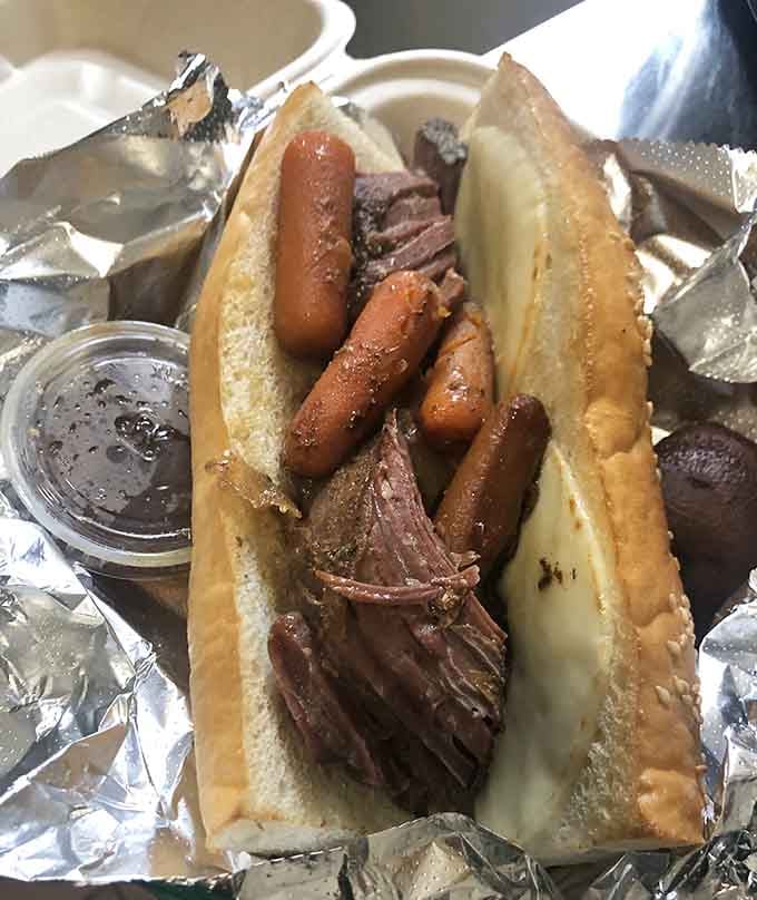 This isn't just pot roast on bread, it's Sunday dinner reimagined as the ultimate handheld comfort food.