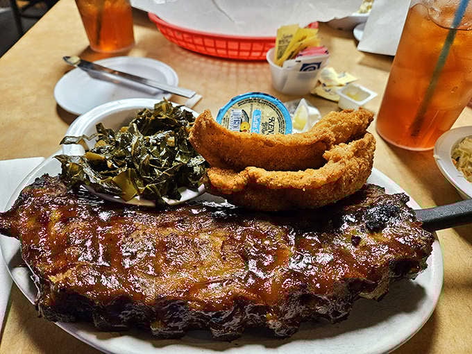 When the all-you-can-eat platter arrives, you realize your eyes weren't too big for your stomach after all.