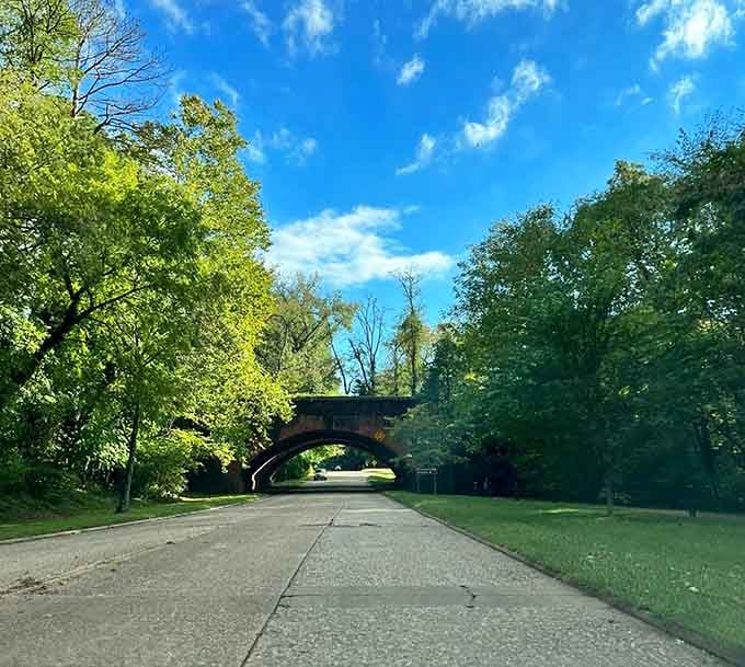 These brick arches have seen more history than most textbooks, and they're still standing strong.