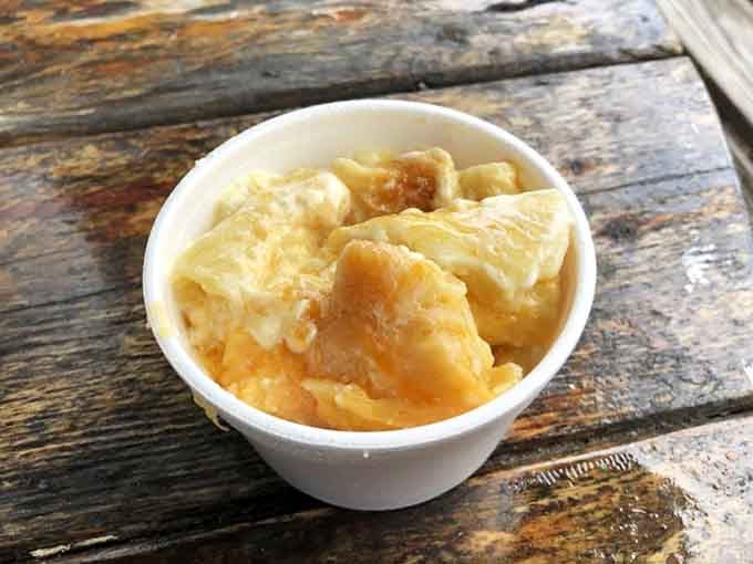 Mac and cheese so creamy it should probably come with a warning label about becoming emotionally attached to pasta.