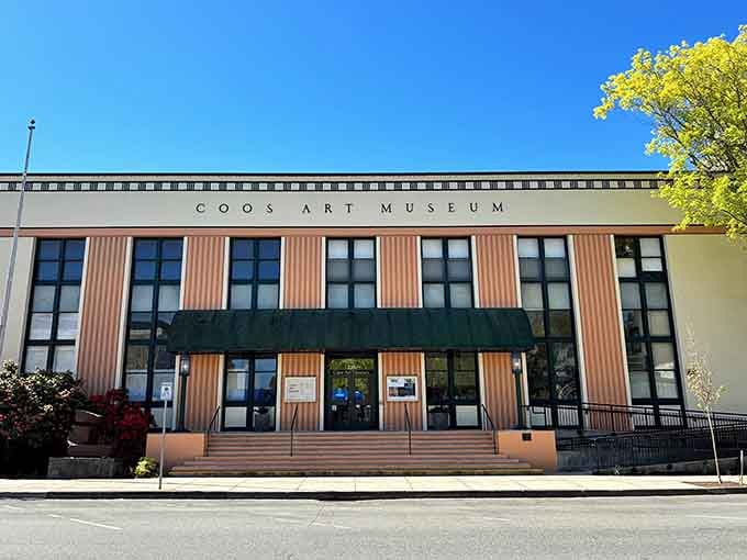 Coos Art Museum brings culture to the coast, proving small cities can have big artistic ambitions and achievements.