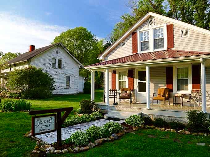 Bikes & Boots Cottages provides the kind of cozy accommodations where hiking boots feel right at home on the porch.
