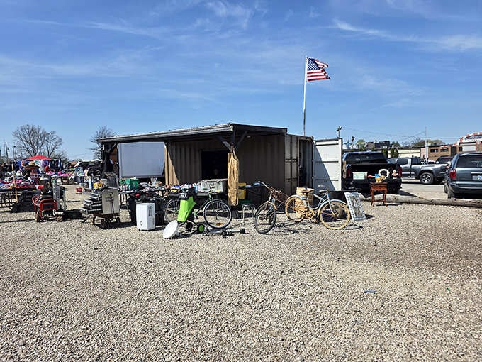 Vintage bicycles waiting for their next adventure, because sometimes the best rides have already logged a few miles of memories.